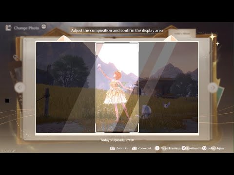 Infinity Nikki Add Your Own Photos In Picture Frames