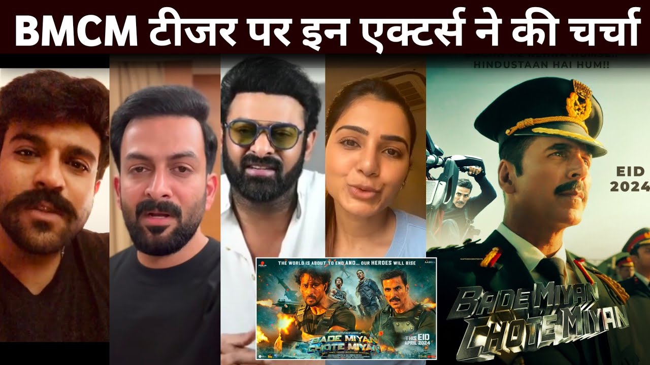 These actors discussed the BMCM teaser | Bade Miyan Chote Miyan Teaser ...