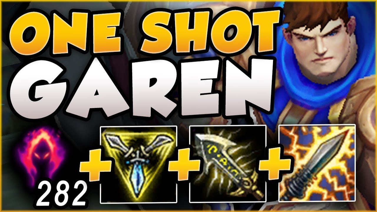 ONE GAREN Q = ONE KILL! DARK HARVEST GAREN IS TOO OP! GAREN SEASON 8 ...
