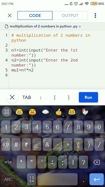 Write A Program To Multiply Two Numbers In Python Shorts Shortsvideo Viral Viralshort
