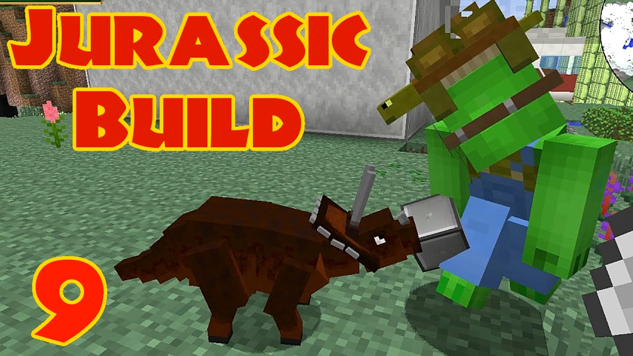 Minecraft Jurassic Build - Part 9 - SUCCESS!!!!!!!!! - YouTube