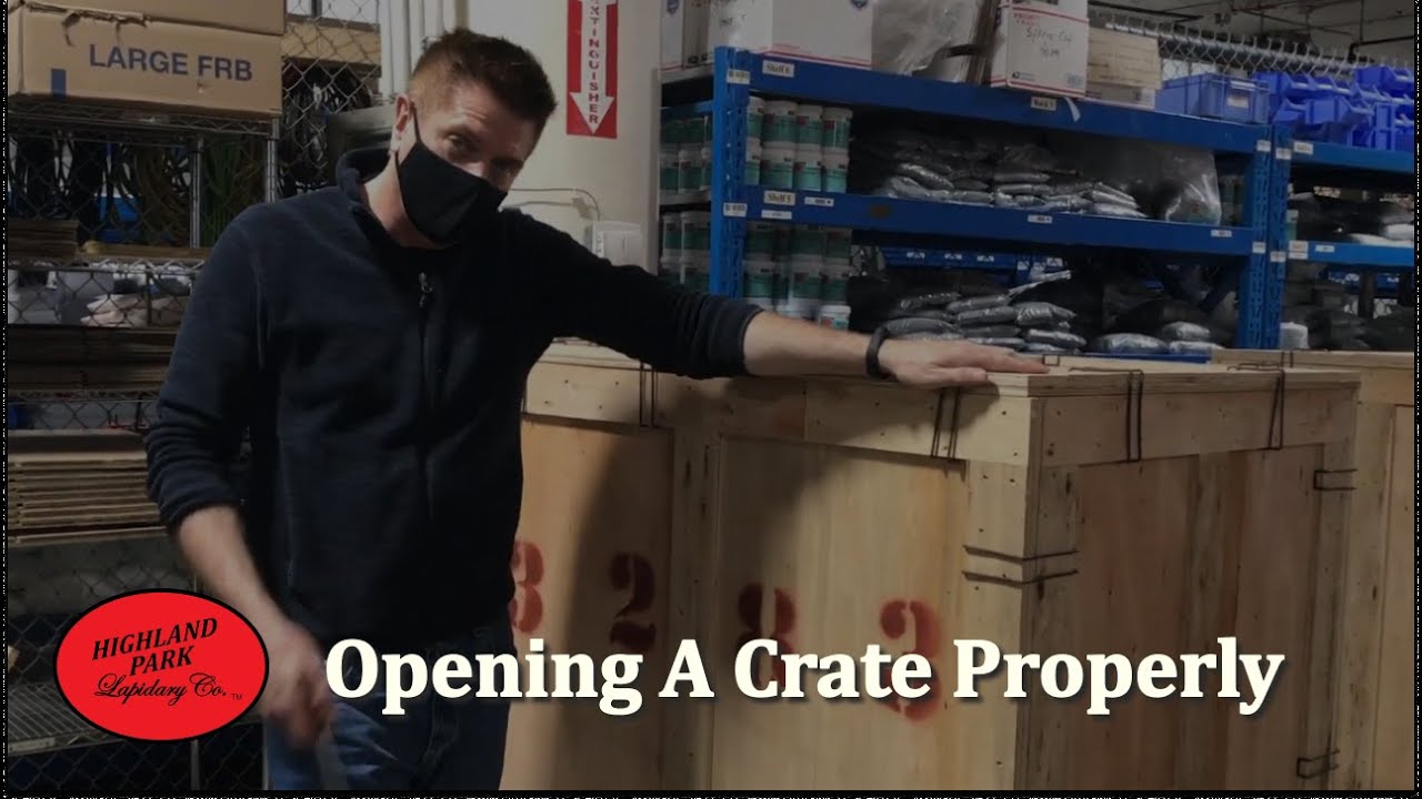 Opening A Crate Properly - YouTube