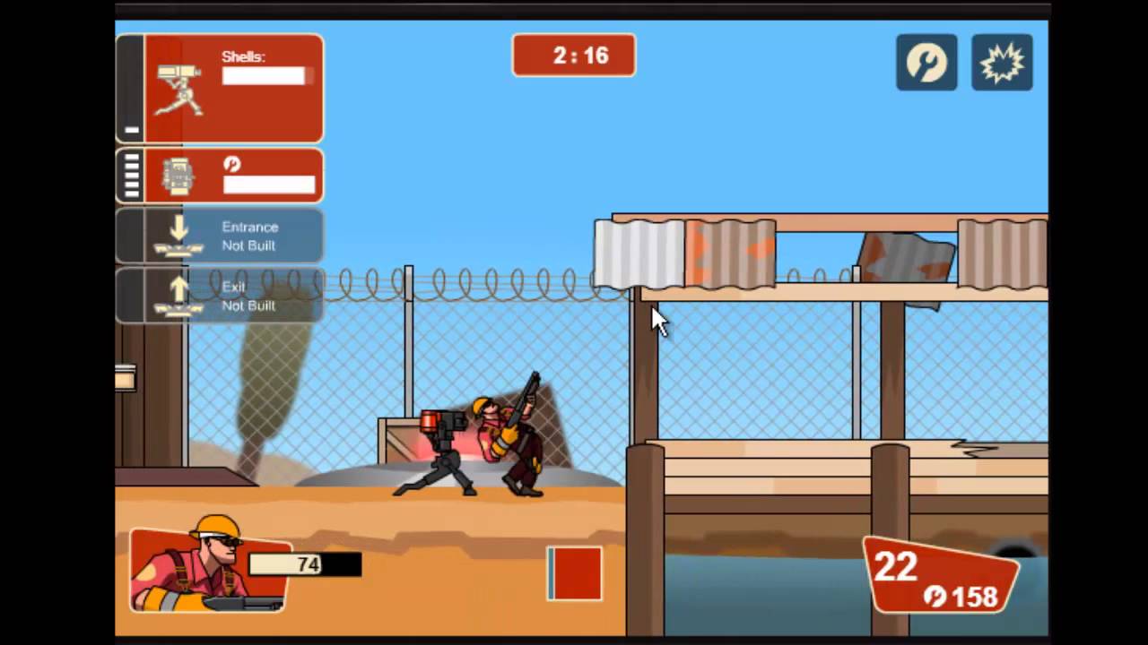 Team Fortress 2-The flash game - YouTube