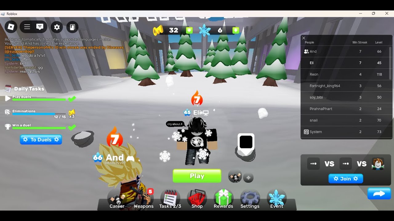 Playing Rivals with my friend Antboy - YouTube