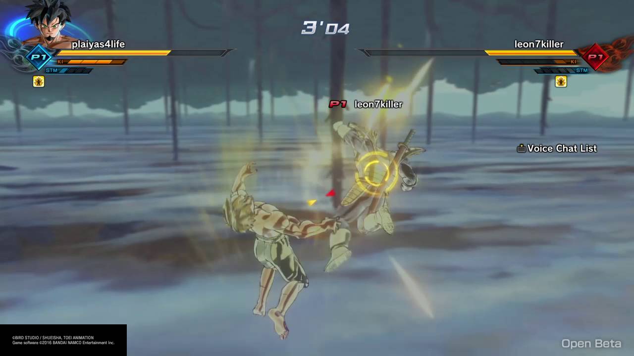 First Fight in DBX2 - YouTube