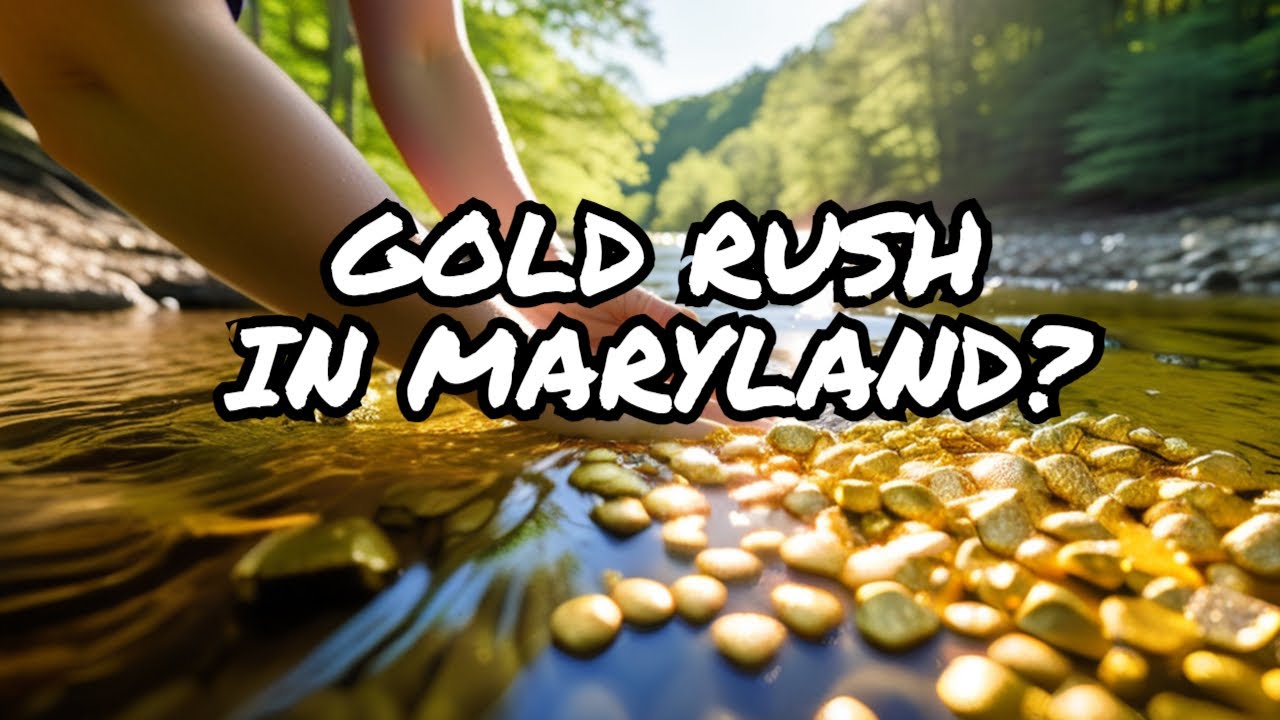 Gold Uncovered in Maryland Creek! - YouTube