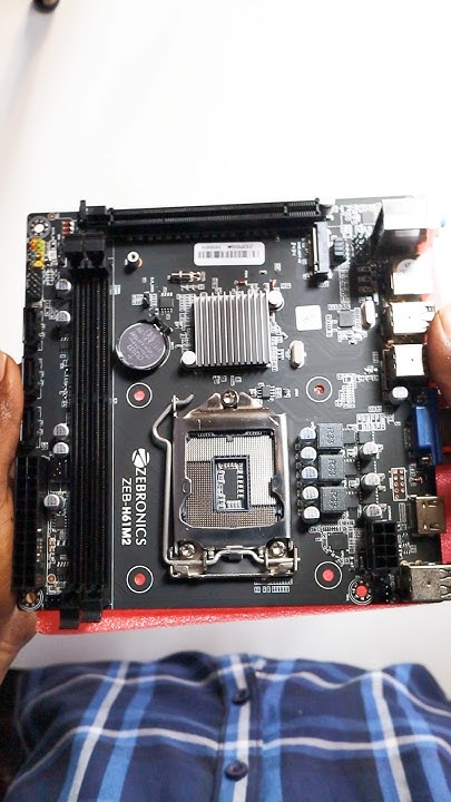 Zebronics H61M2 unboxing in 2025#motherboard #pc #pccomponents #cpu #shorts #music - YouTube