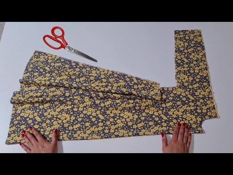 💥⚡Great Very Easy Rectangle Dress Pattern Cutting and Sewing for 7,8 ...