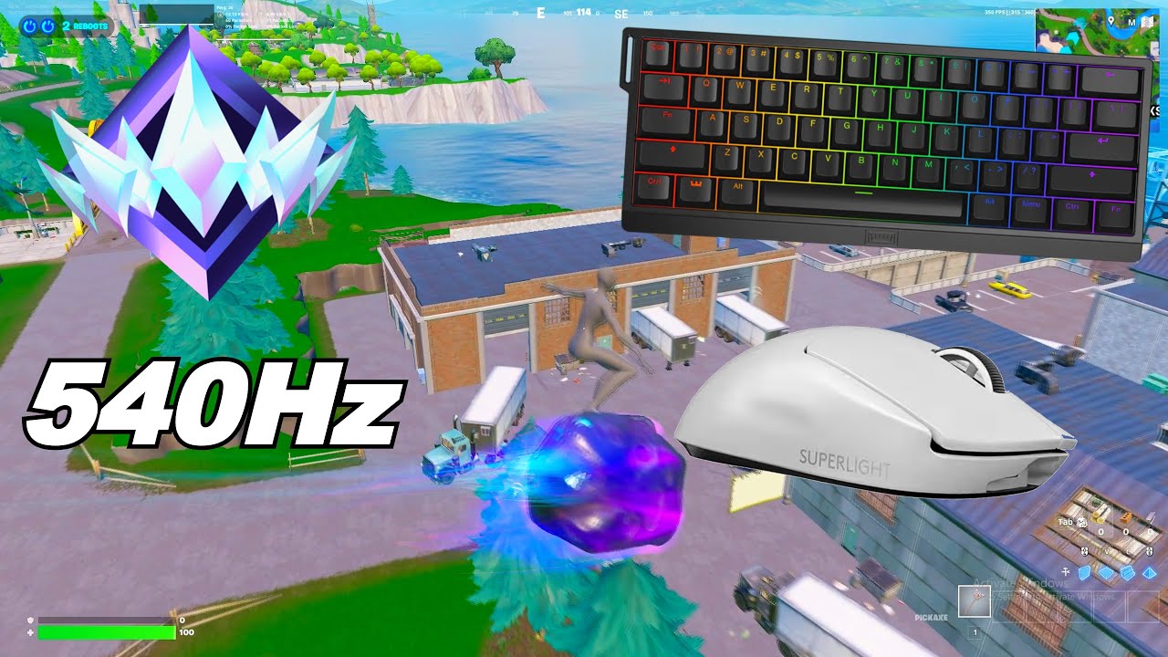 Wooting 60HE Fortnite Ranked Reload 4K Gameplay 🏆 - YouTube