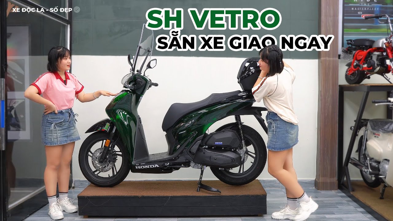 Giá bán Honda SH150i Vetro - SH Vetro 2024 NK Ý chính hãng - Cubshop