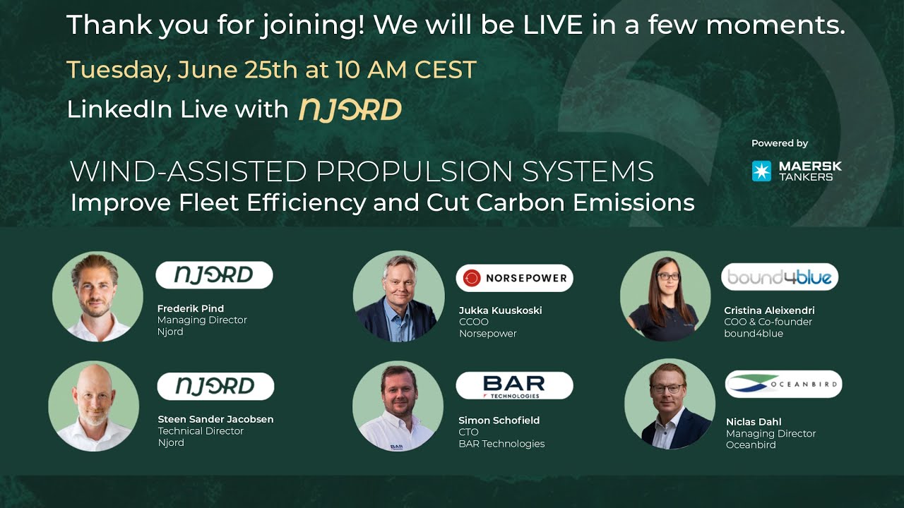 Njord Revisits Wind Assisted Propulsion Systems - YouTube