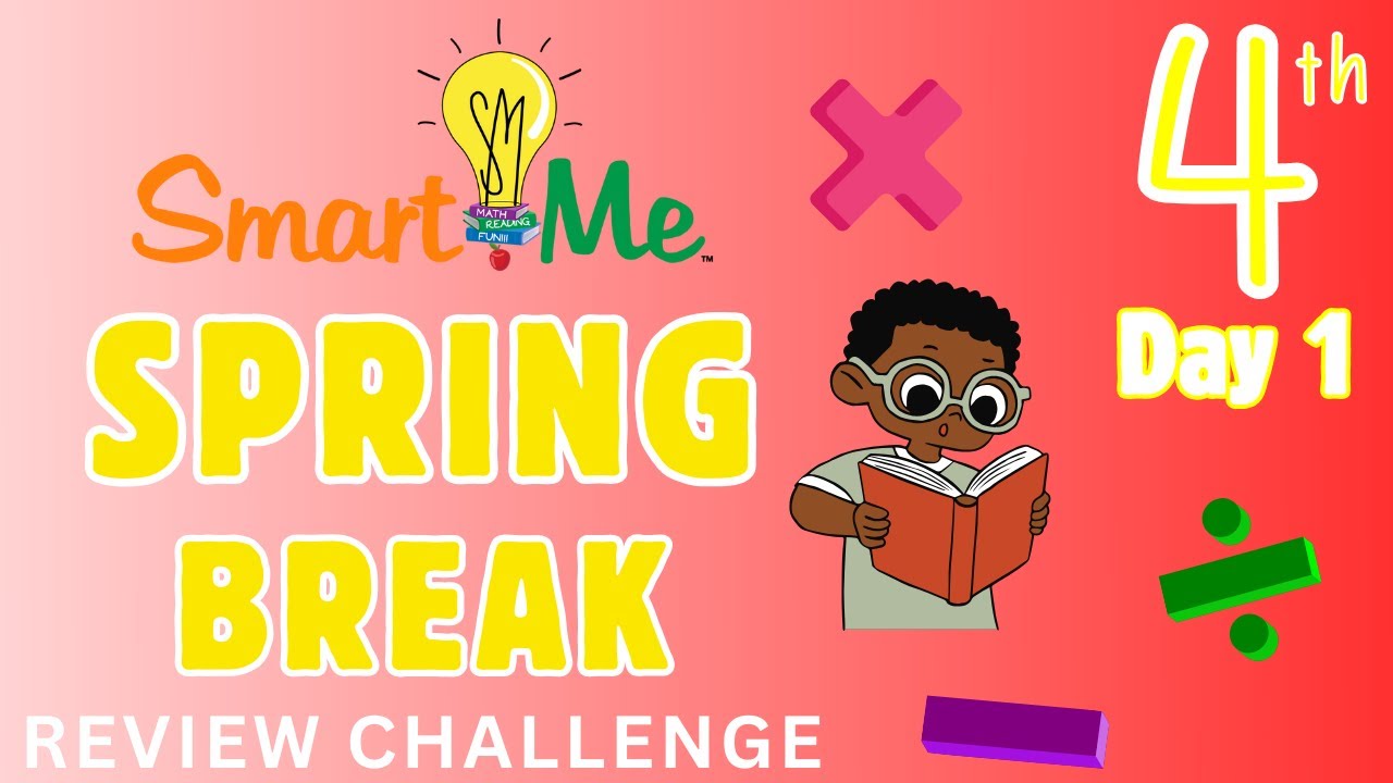 4th Grade Spring Break Review | Fun Math and Reading Practice for ...