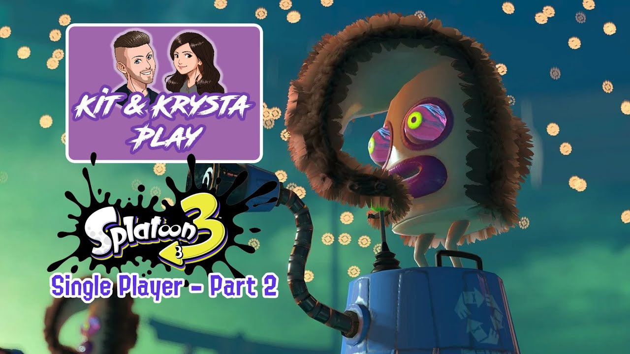 Splatoon 3 Single Player Mode Full Playthrough *Part 2* - Kit & Krysta ...