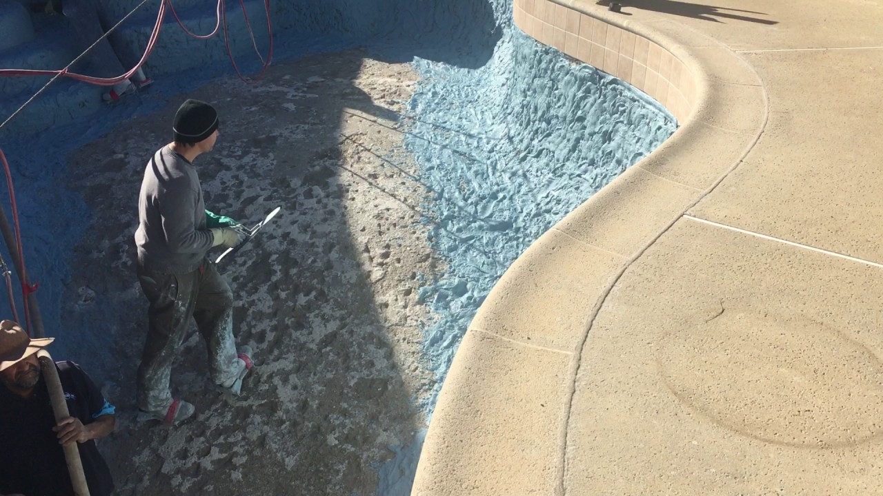 #5 - Pool & Spa Remodel - New Coping - YouTube