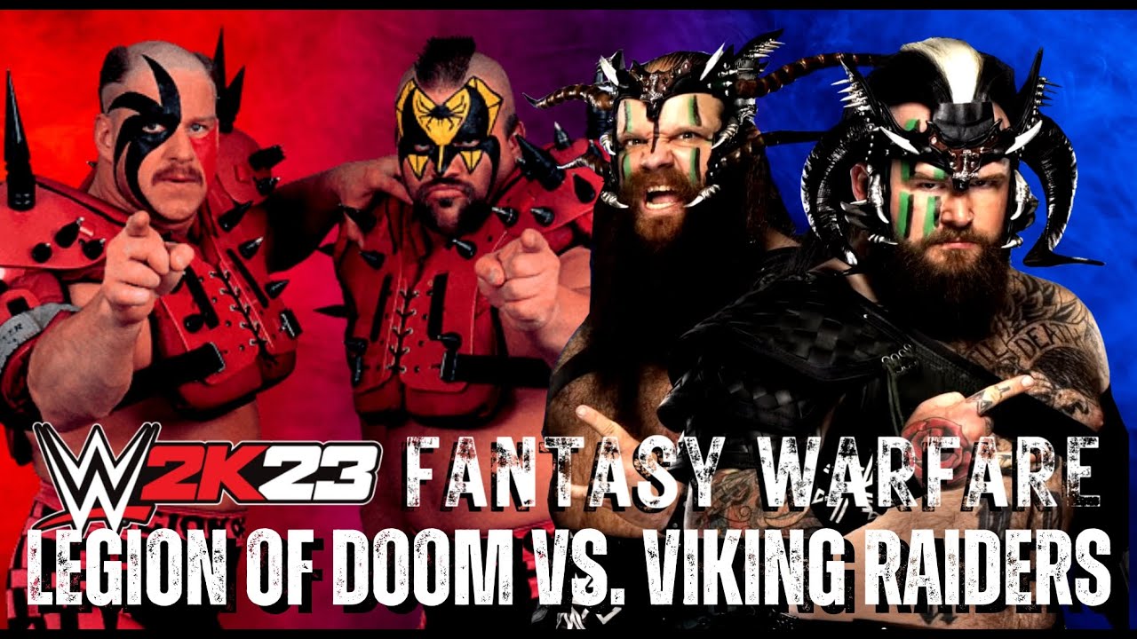 Legion of Doom vs. Viking Raiders | TORNADO RULES (WWE 2K23) - YouTube