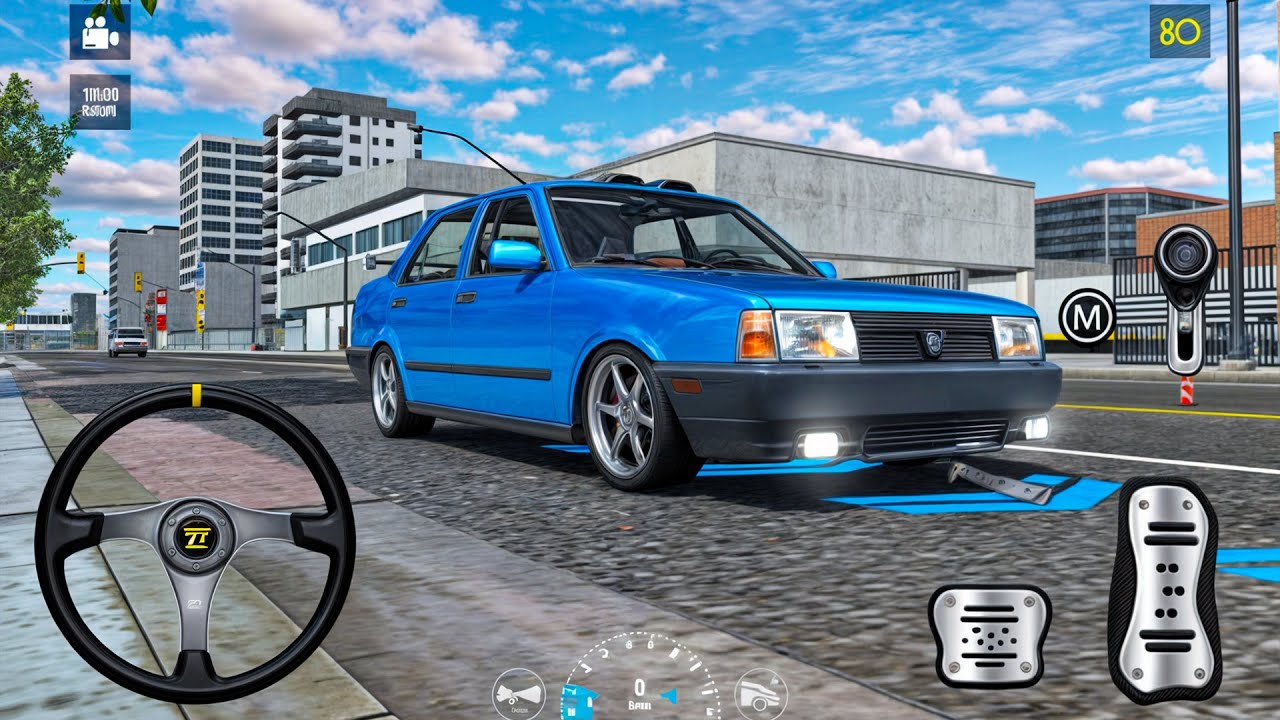 Modified Tofas Sahin city car parking: City Driving school 2025 | car ...