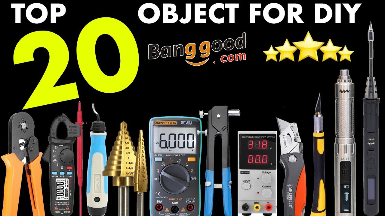 TOP 20 AMAZING object Banggood for DIY - 100% guaranteed - YouTube