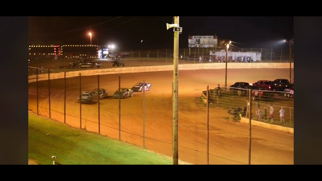 Hartwell speedway August 31 2019 #1 winner Alex Powell - YouTube