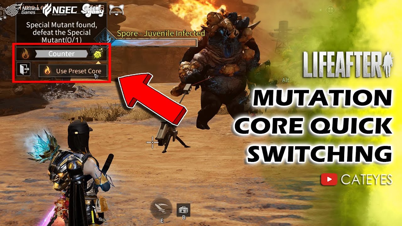 NOW 💥LIFEAFTER has the BEST GAME FEATURE MUTATION CORE QUICK SWITCHING ...