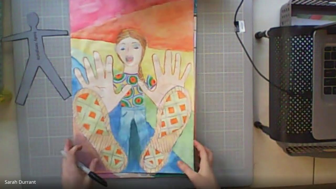 Foreshortening Self Portrait - YouTube