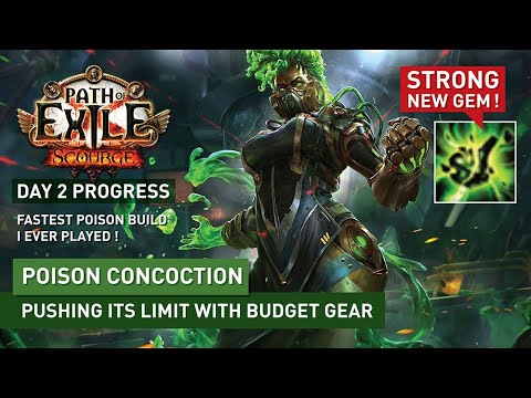 Easily the FASTEST poison league-starter build i ever played!【Day 2 ...