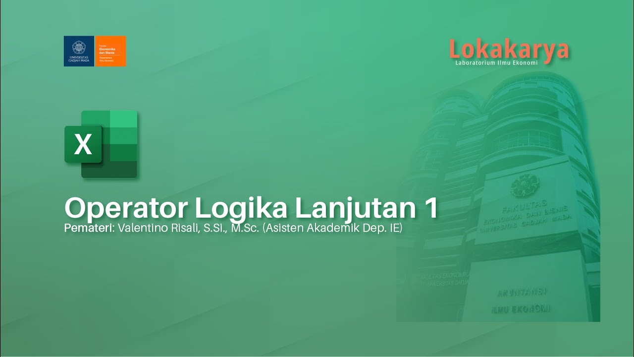Training Excel #3 - Operator Logika Lanjutan 1 - YouTube
