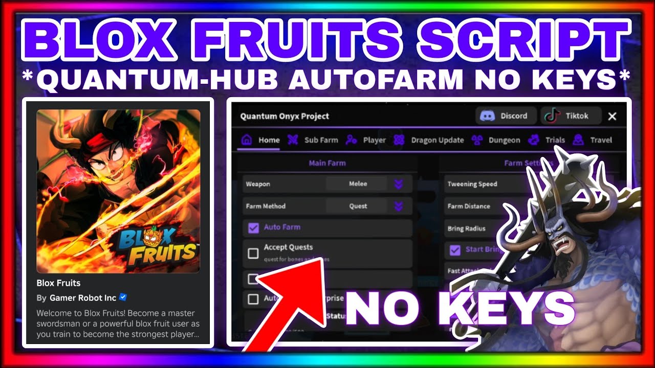 [New]🐉Blox Fruits Script Pastebin 2025 *Quantum* Dragons Fruits Snipped AutoRaid Find Islands🍈 ...