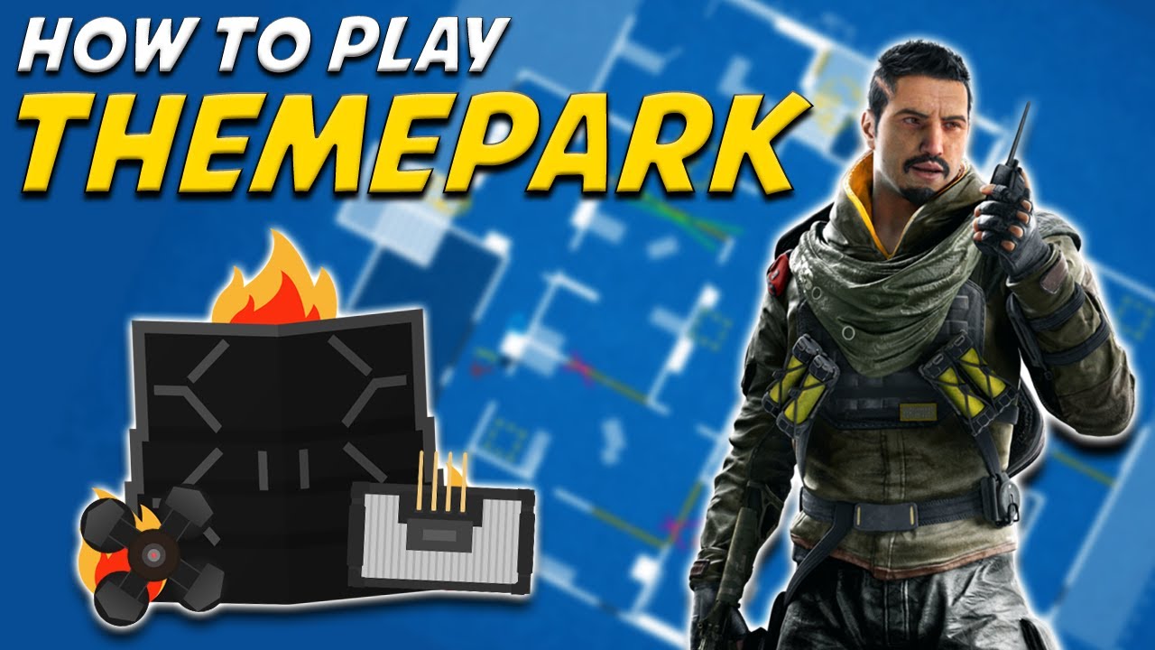 Theme Park Map Guide | #DGC | R6 Tips - YouTube
