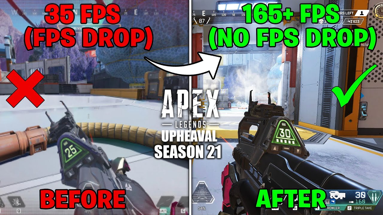 APEX LEGENDS SEASON 21 Low End PC FPS BOOST GUIDE! [165+ FPS] - YouTube