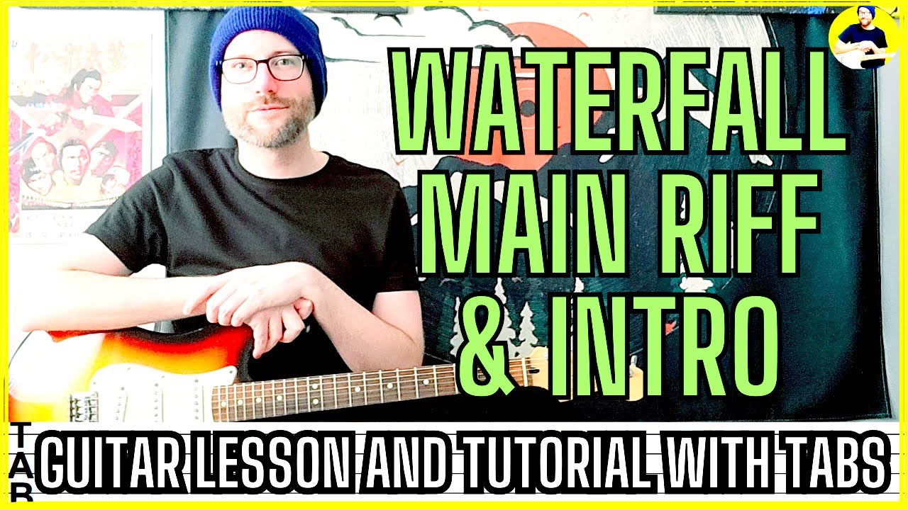 The Stone Roses - Waterfall Main Riff & Intro Guitar Lesson | Tab ...