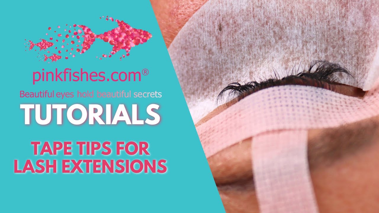 Lash Tape Tip | Using a 5p coin?! - YouTube