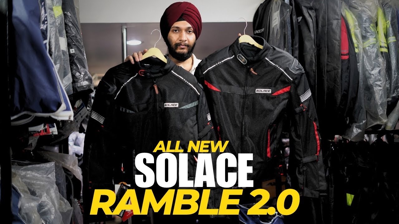 ALL NEW SOLACE RAMBLE 2.0 | Under 10k Riding Jacket - YouTube