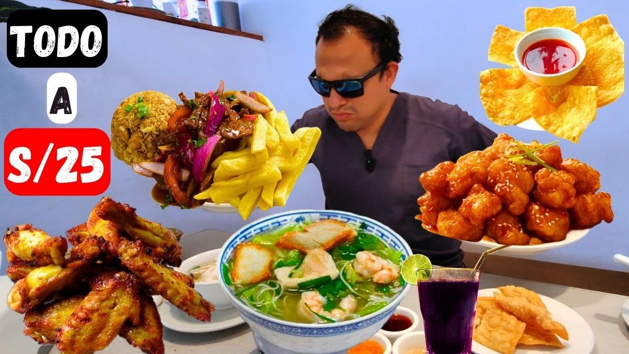 Encontré el CHIFA MAS BARATO del Perú 😋 COMBO CHIFERO a 25 Soles 😲 ...