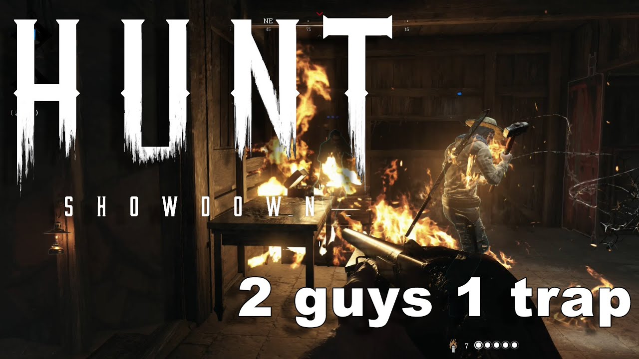 Hunt: Showdown 2 guys 1 trap - YouTube