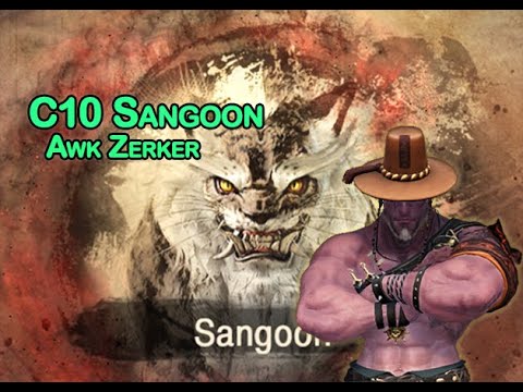 BDO - C10 Sangoon | Awakening Berserker (with Nouver offhand) - YouTube