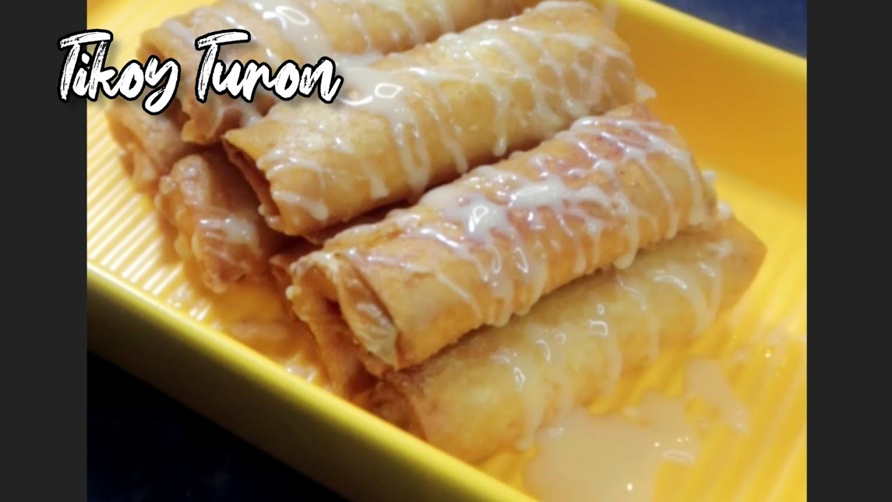 TIKOY TURON WITH CHEESE - YouTube