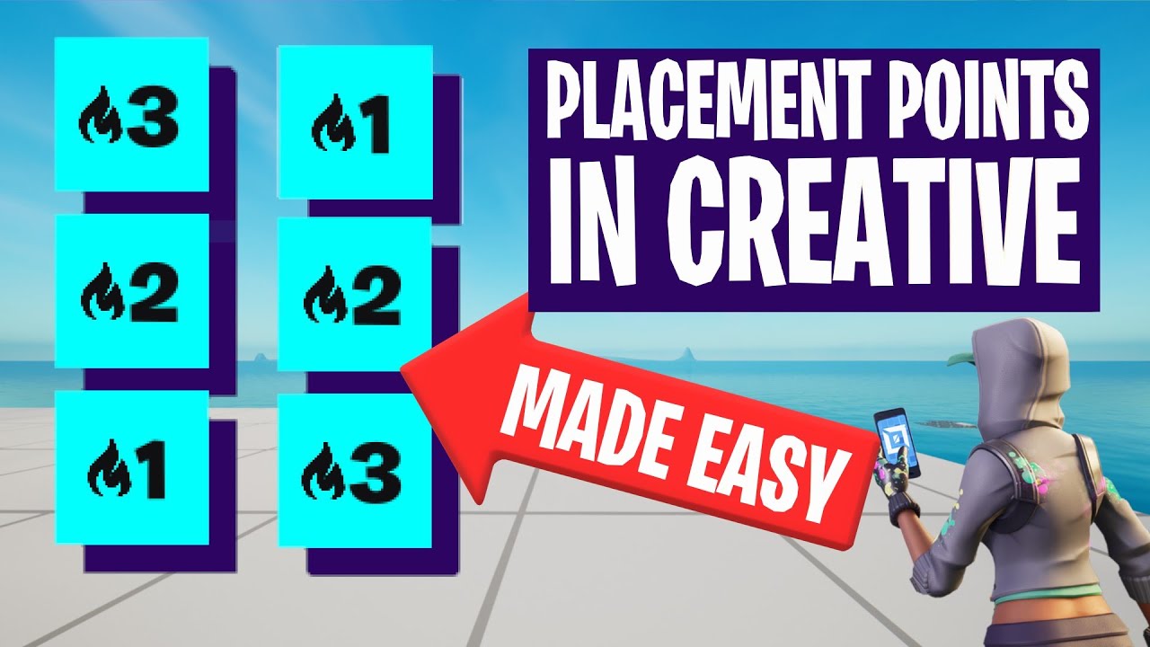 THE EASIEST WAY To Add PLACEMENT POINTS In Fortnite Creative! - YouTube