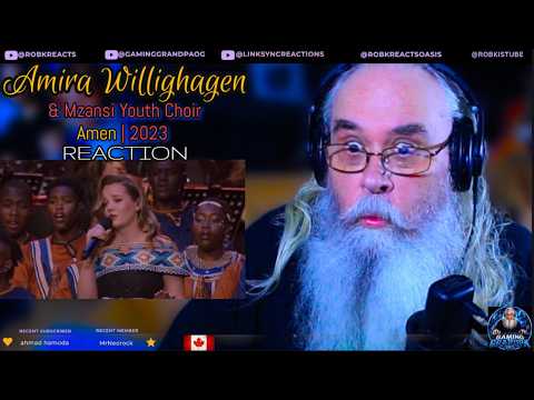 Amira Willighagen & Mzansi Youth Choir Reaction | Amen | 2023 | First Time Hearing | Requested