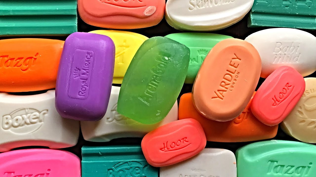 ASMR soap opening HAUL.new collection.unpacking soaps.unboxing ...