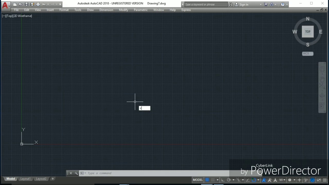 2D Scissors using AutoCAD - YouTube