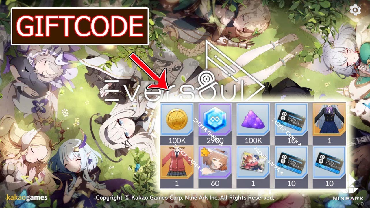 Eversoul & All Redeem Codes | 2 Giftcodes Eversoul Global - How to Redeem Code - YouTube