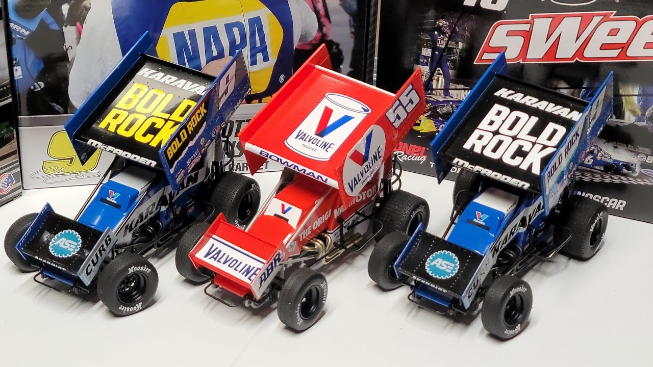 NEW Custom 1/18 Sprint Car Diecast Decals - YouTube
