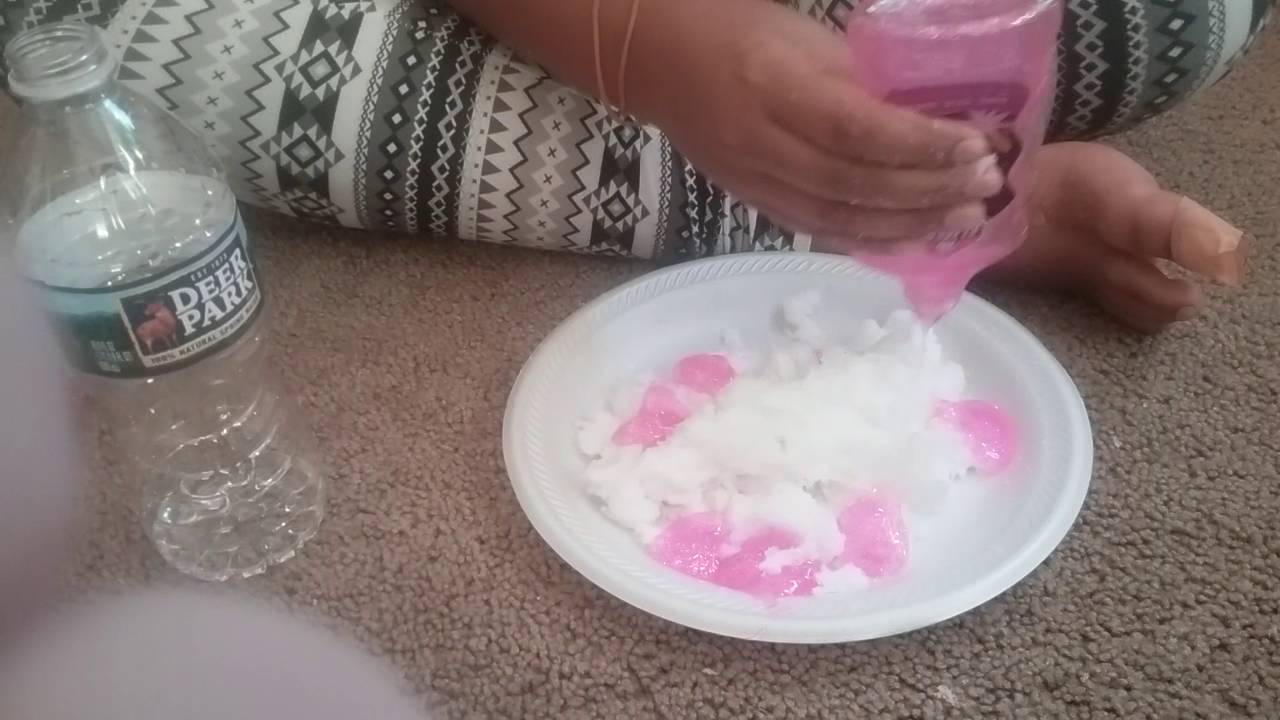 Crystal Diaper Slime - YouTube