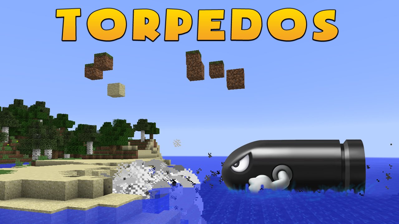 TORPEDOS EN MINECRAFT | Truco - YouTube