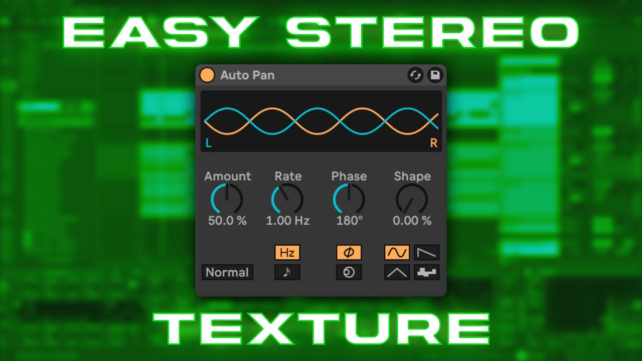 Auto Pan: Device of the Day (Ableton) - YouTube