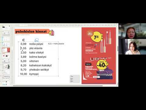 A1 Finnish numbers in spoken language (Puhekielen numerot ) - YouTube