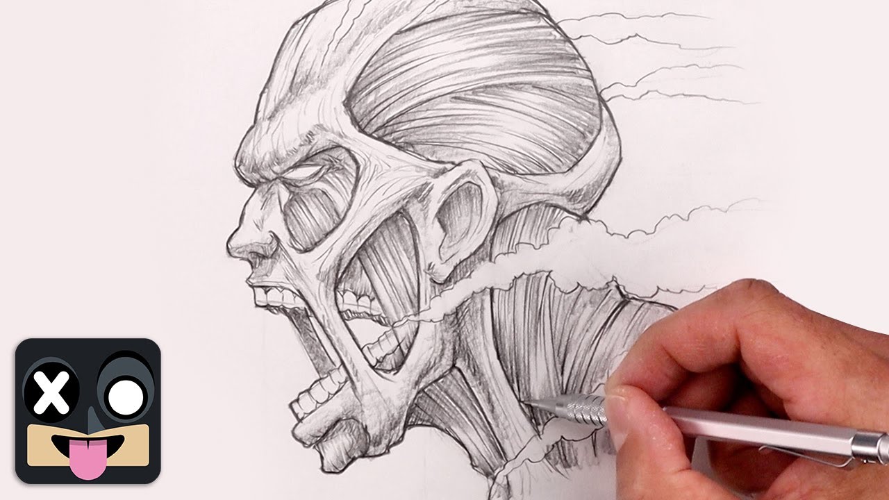 How To Draw Colossal Titan | Attack on Titan - YouTube