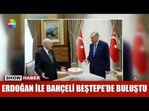 Erdoğan ile Bahçeli Beştepe'de buluştu