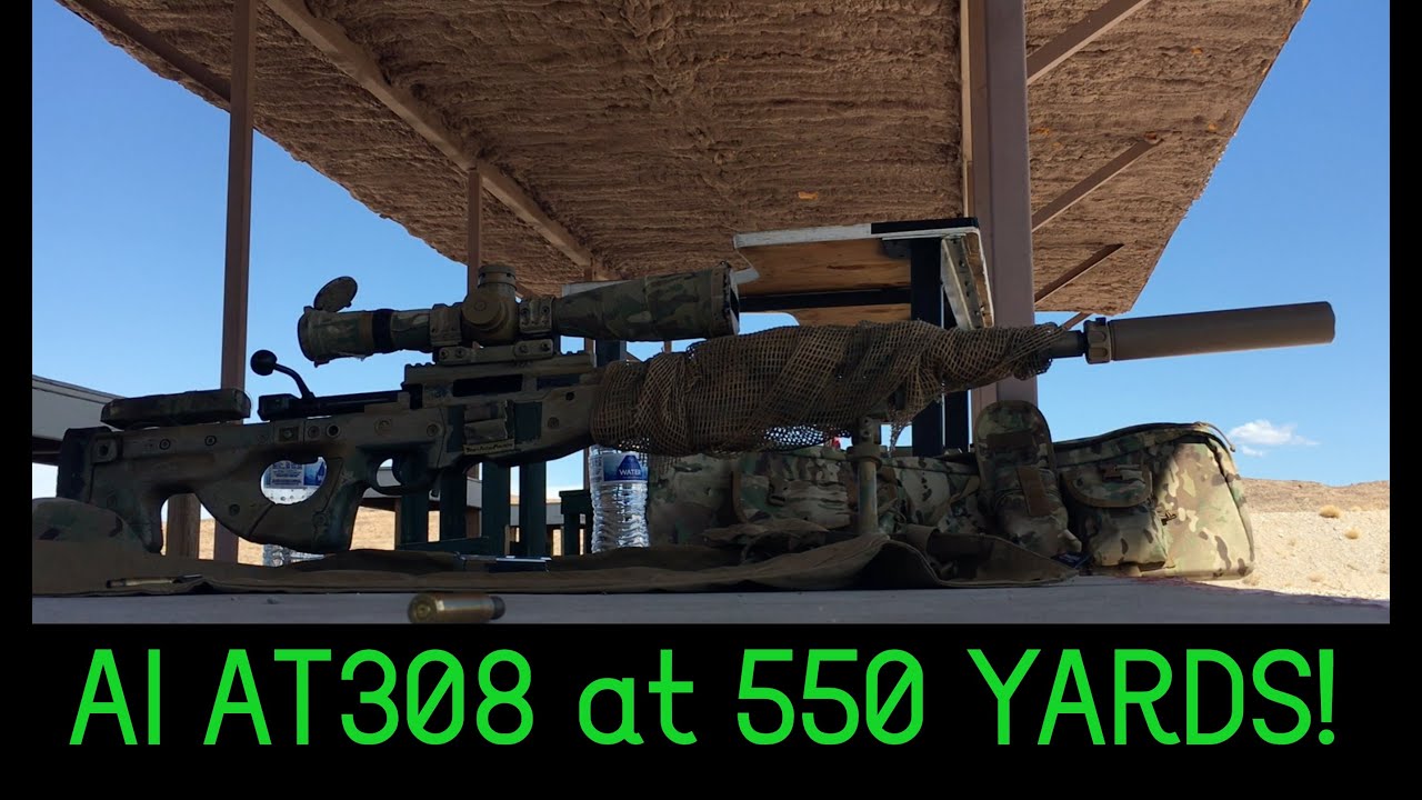 Awesome Trace! - Accuracy International AT308 Trace @ 550 Yards - YouTube