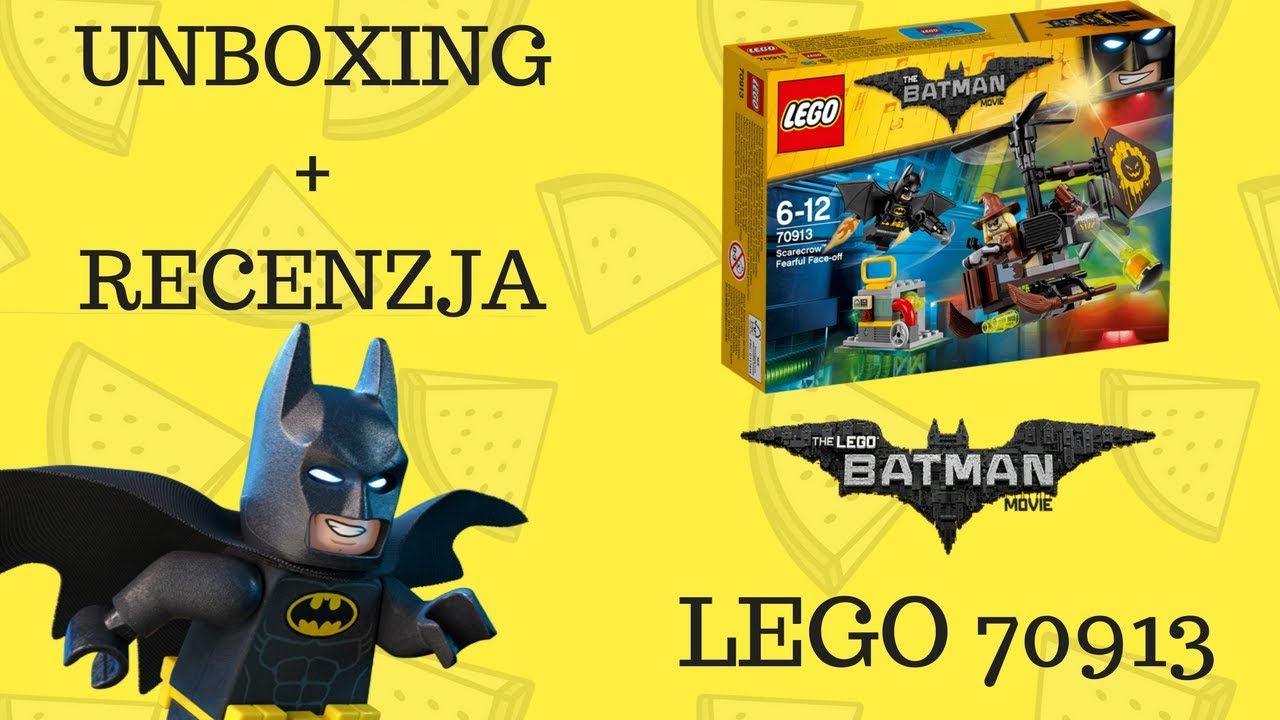 LEGO 70913 SCARECROW FEARFUL FACE-OFF - UNBOXING + RECENZJA! - YouTube